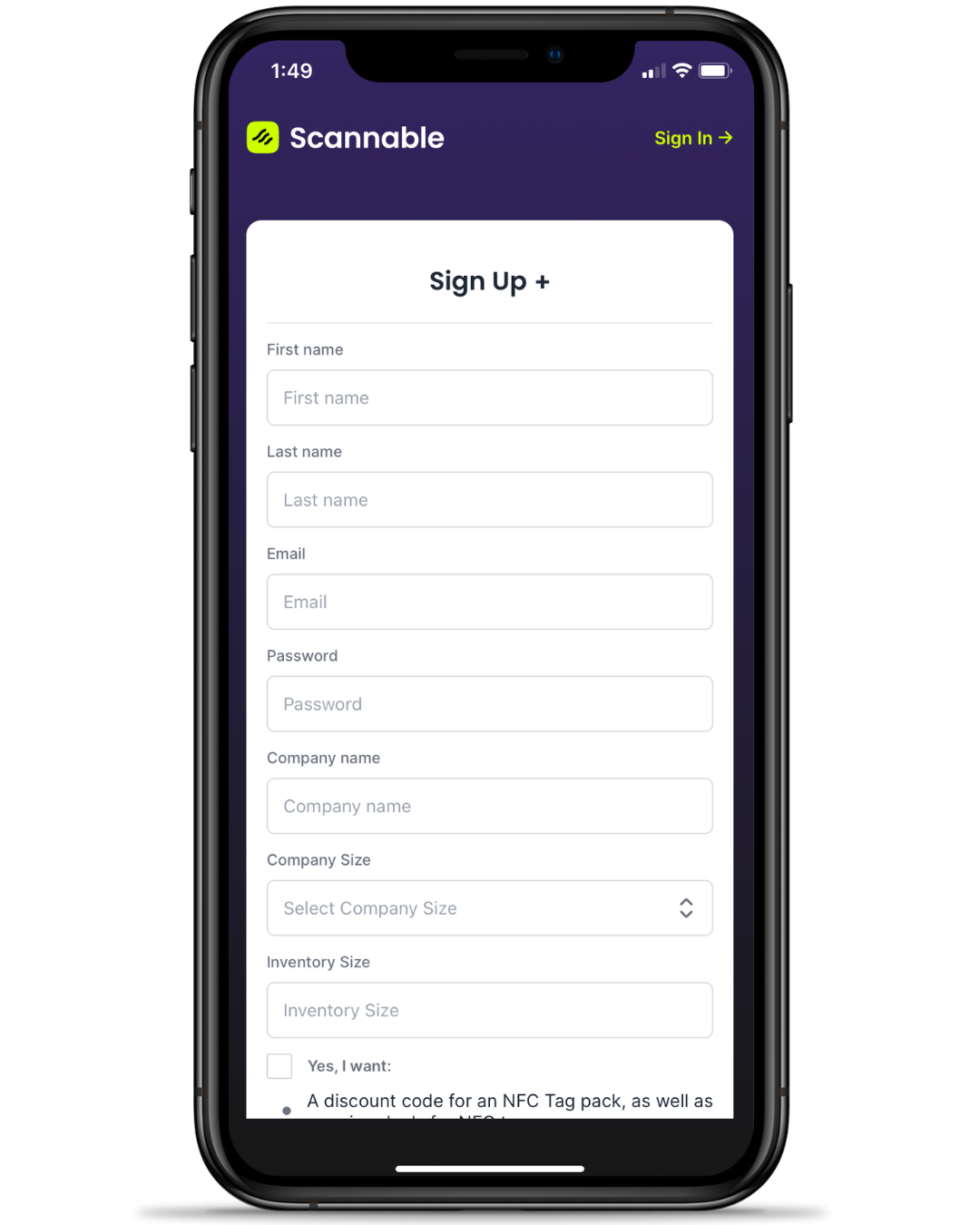 Scannable | Getting Started